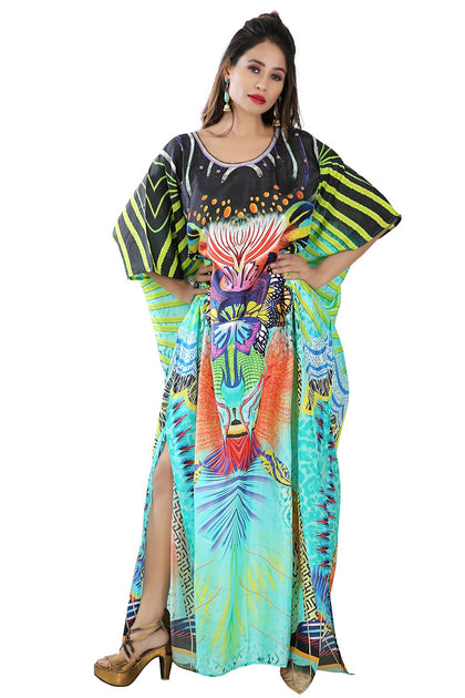 Buy Trending Plus Size kaftan Maxi Dress Online In USA – Silk kaftan